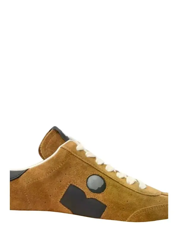 Isabel Marant Étoile Bryce Logo-patch Sneakers - Brown