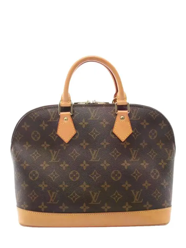 LOUIS VUITTON Alma Pm Monogram Tote Bag - Brown