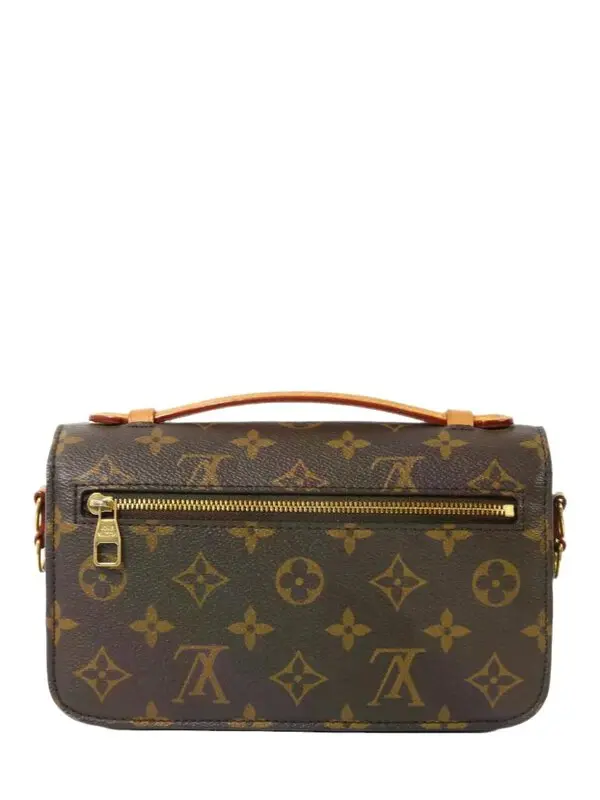 LOUIS VUITTON Monogram Pochette Metis 2-way Bag - Brown