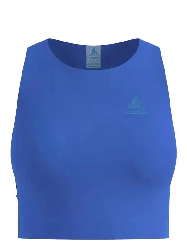 ODLO X-alp Trail Cargo Running Cropped Tank Top - Blue