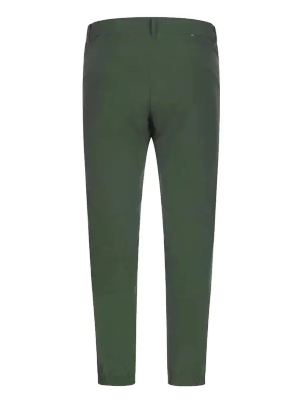 2117 OF SWEDEN Sandhem Logo-print Panelled Trousers - Green