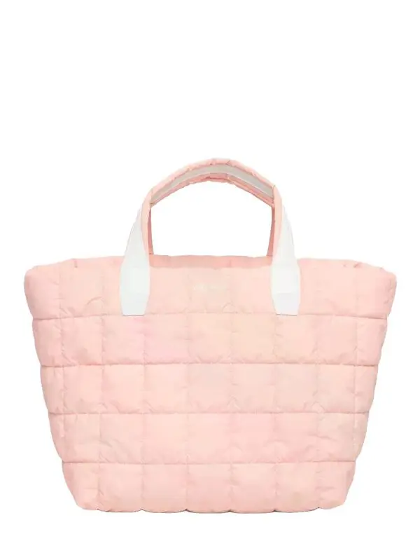VEECOLLECTIVE The Vineta Hotel Porter Weekender Quilted Tote Bag - Pink