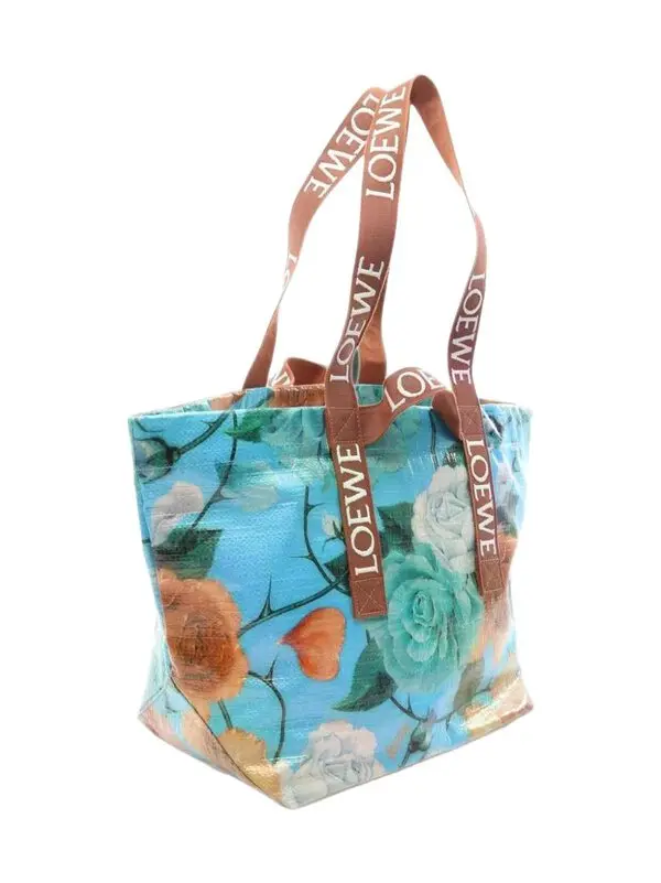 Loewe Fold Shopper Tote Bag - Blue