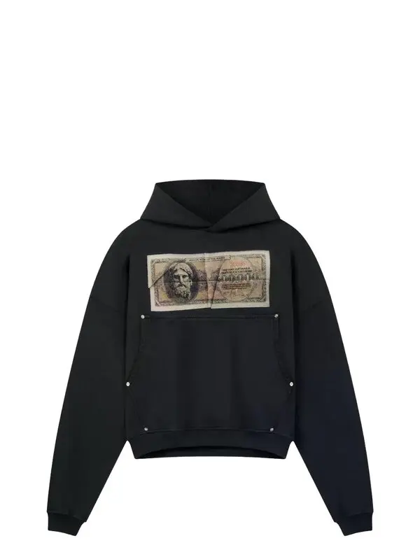 ROUGH. Drachmes Hoodie - Black