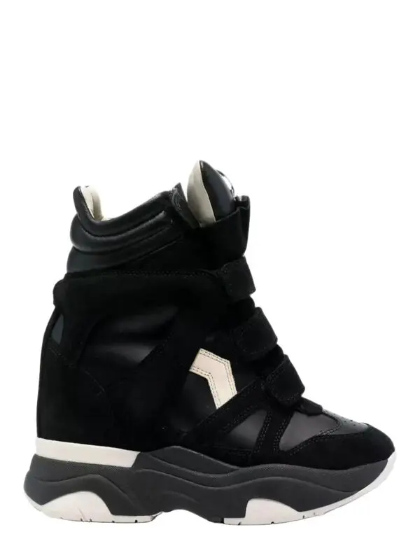 Isabel Marant Étoile Balskee Touch-strap Sneakers - Black
