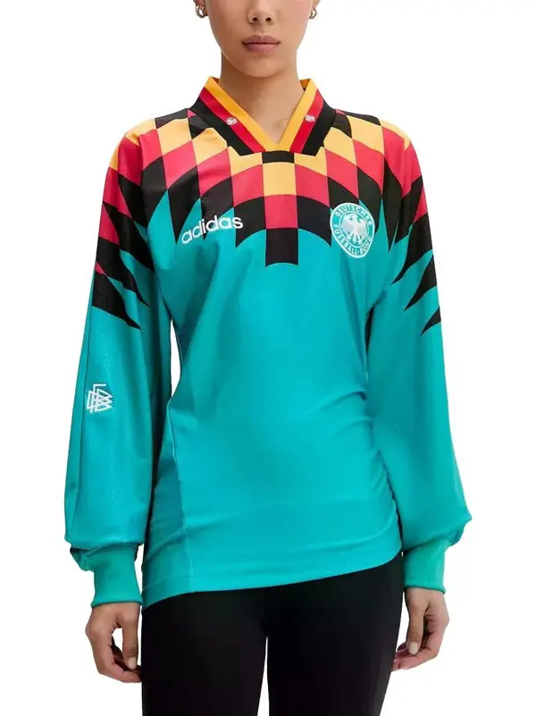 Adidas Germany Reconstructed V-neck Jersey - Green