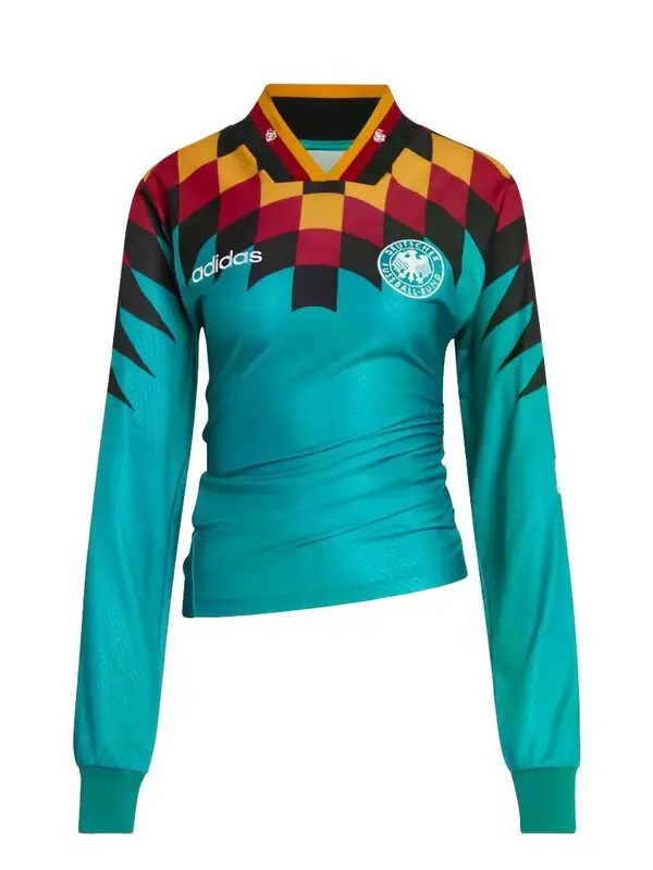 Adidas Germany Reconstructed V-neck Jersey - Green