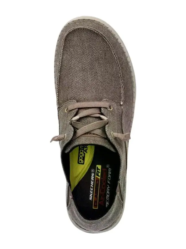 Sketchers Melson Volgo Lace-up Loafers - Brown