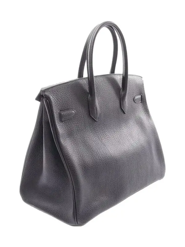 Hermès 1996 Birkin 35 Tote Bag - Black