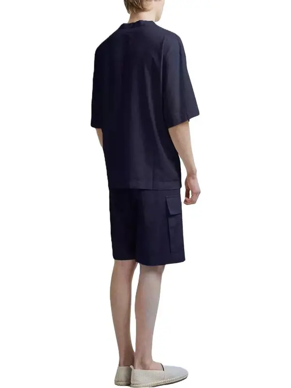 HEVO Oversized Short-sleeve T-shirt - Blue