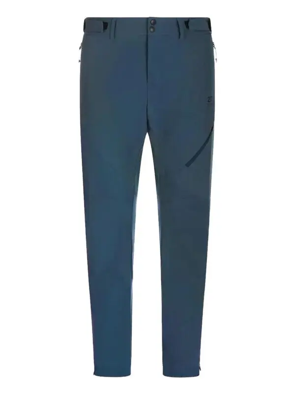 2117 OF SWEDEN Sandhem Logo-print Zip-pocket Trousers - Blue