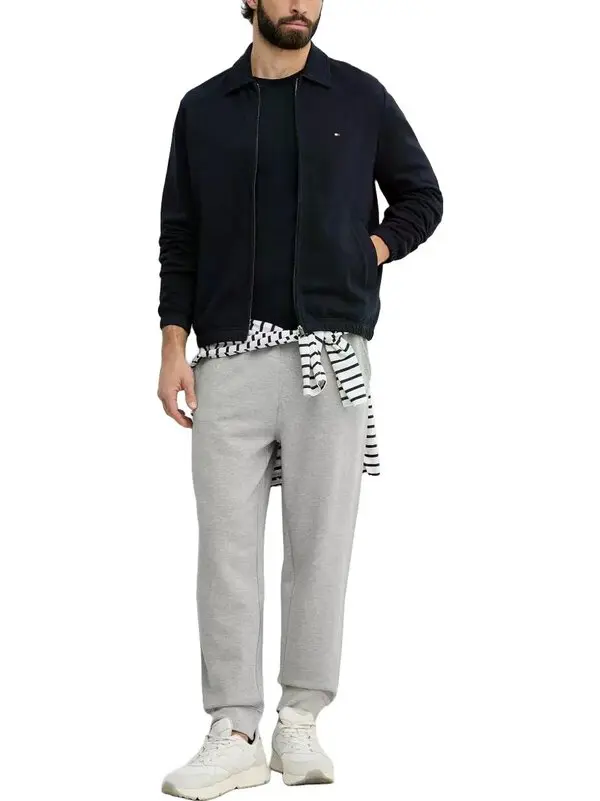 BENETTON Drawstring-waist Logo-embroidered Track Pants - Grey