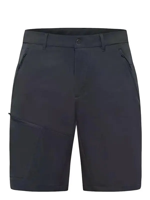 JACK WOLFSKIN Pico Trail Logo-print Zip-pocket Shorts - Grey