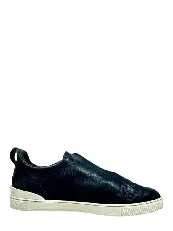 Ermenegildo Zegna Triple Stitch Sneakers - Blue