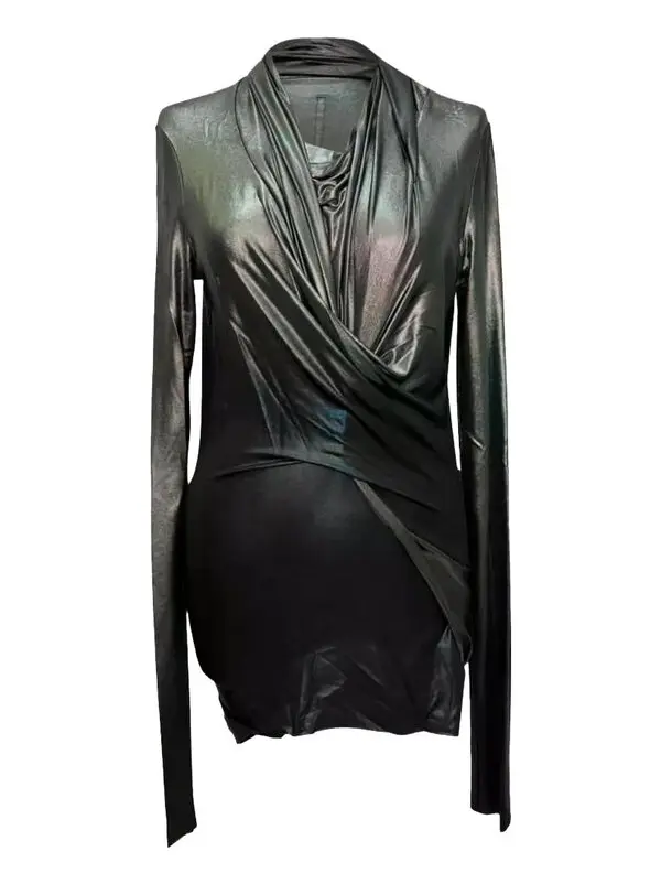 Rick Owens Magnetic Long Sleeve Top - Black