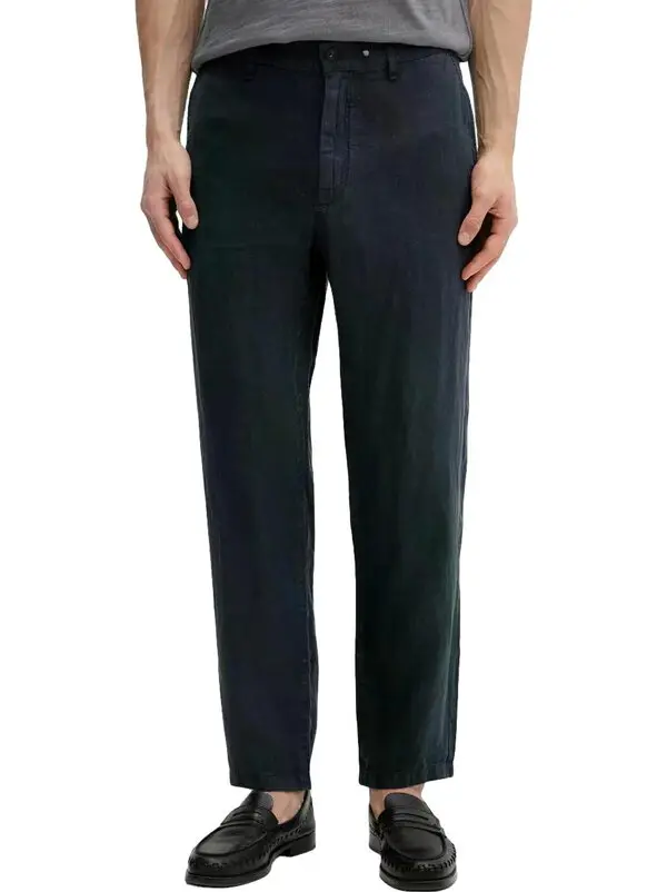 Rag & Bone Evan Straight-leg Trousers - Blue
