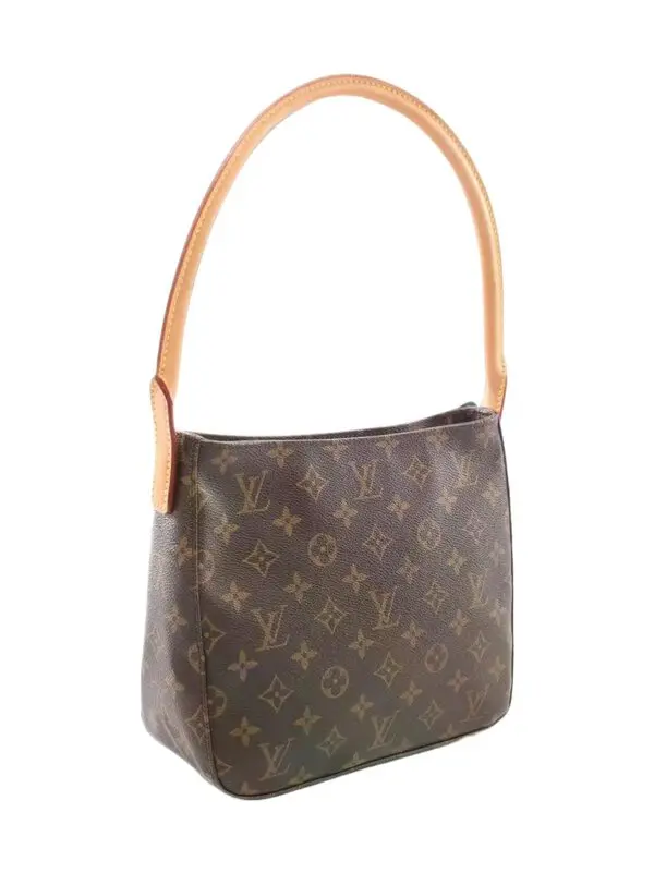 LOUIS VUITTON Monogram Canvas Looping Tote Bag - Brown