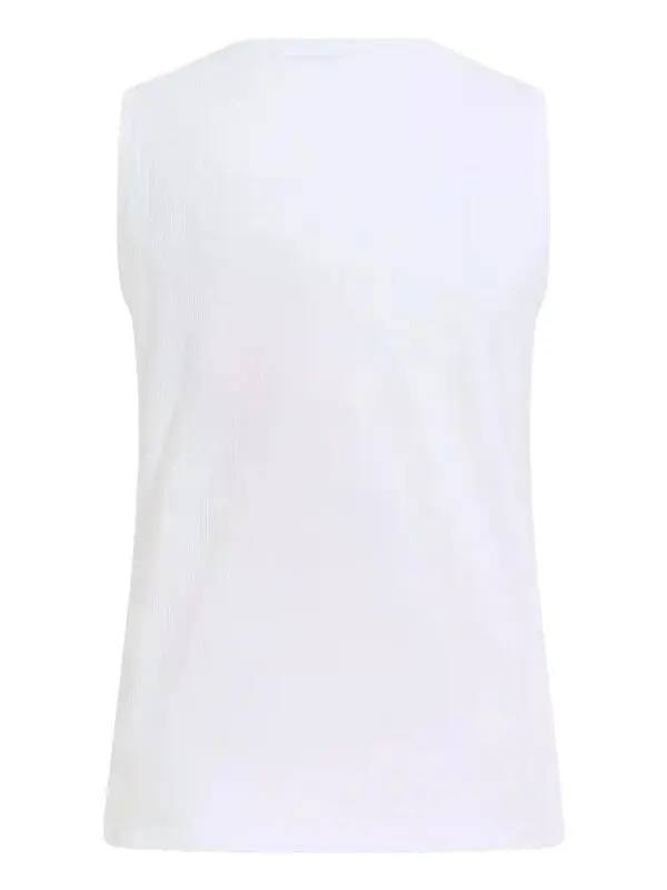 ODLO Logo Patch Tank Top - White