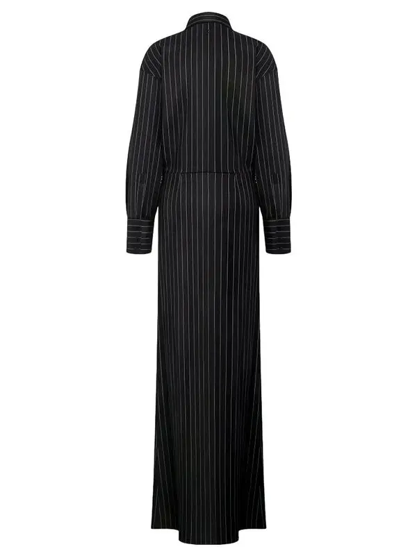 DONDUP Long-sleeved Maxi Dress - Black