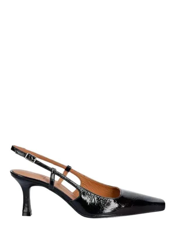 BILLI BI Slingback Heeled Pumps - Black