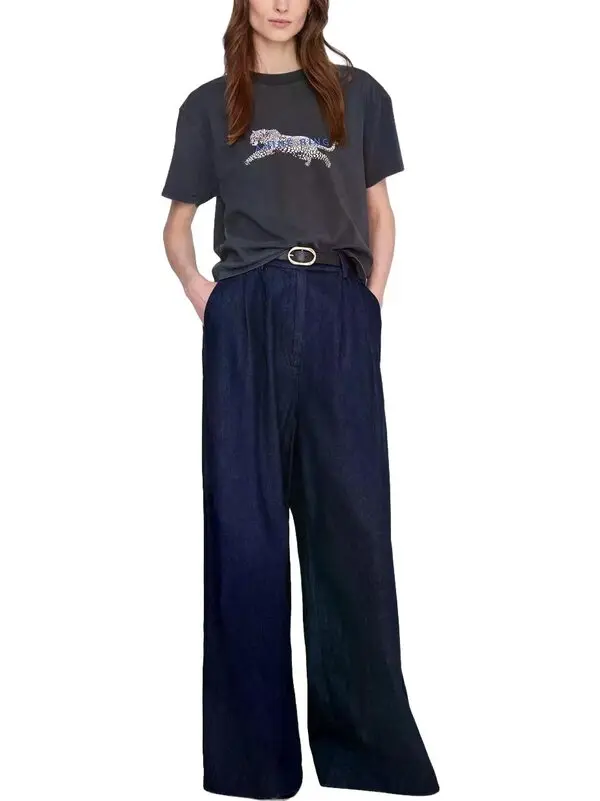 ANINE BING Cade T-shirt - Blue