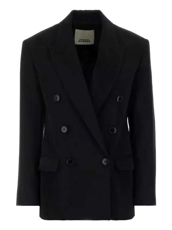 Isabel Marant Étoile Khera Double-breasted Blazer - Black