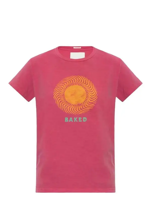 MOTHER The Sinful Cotton T-shirt - Pink