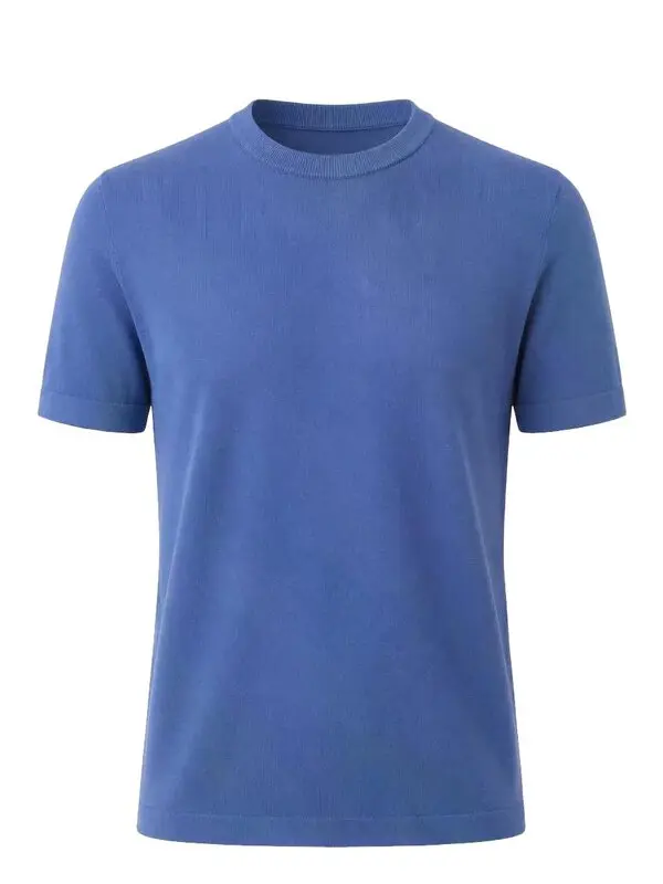BROOKSFIELD Short-sleeve Crew-neck T-shirt - Blue