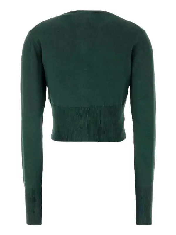 VIVIENNE WESTWOOD Bea Cropped Cardigan - Green
