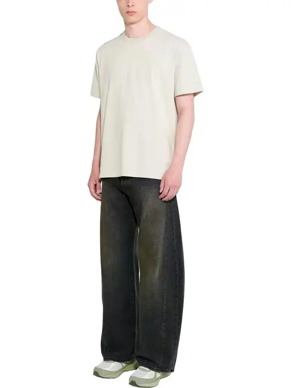 SSSTEIN Deformation Wide-leg Jeans - Black