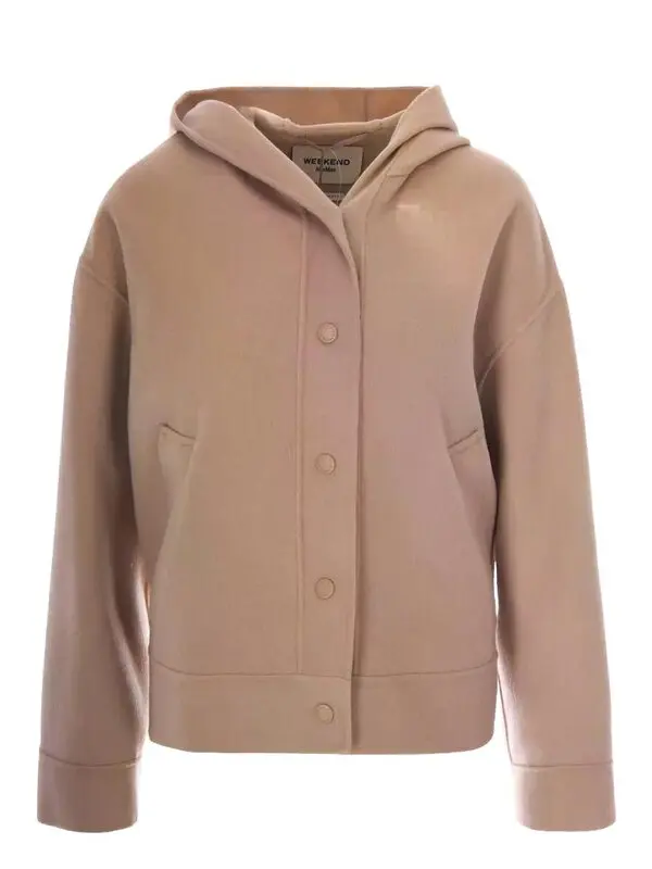 Max Mara Hooded Jacket - Brown