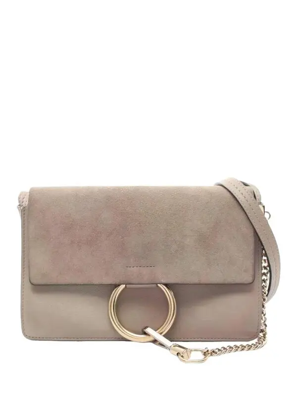 Chloé Faye Shoulder Bag - Neutrals