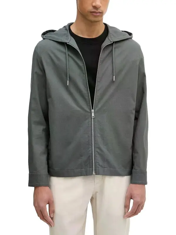 Marc O'polo Drawstring Hooded Jacket - Grey