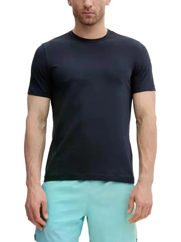 Fusalp Riviere Logo-patch T-shirt - Blue