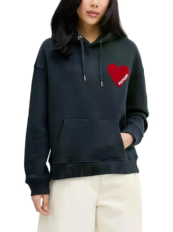 From Future Drawstring Hoodie - Blue