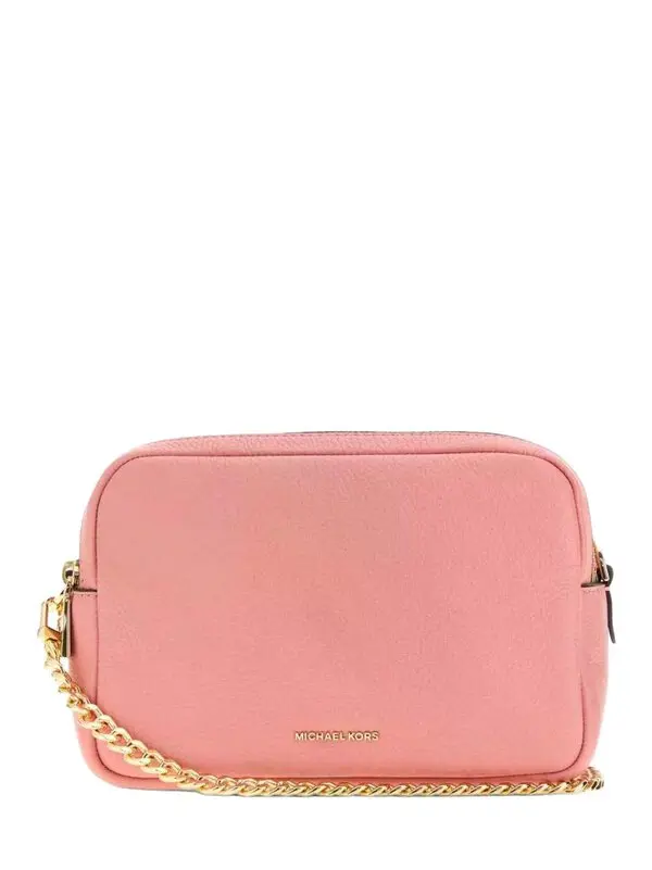 Michael Kors Medium Bryant Double-zip Crossbody Bag - Pink
