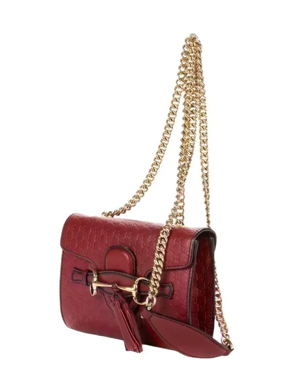 Gucci Emily Shoulder Bag - Red