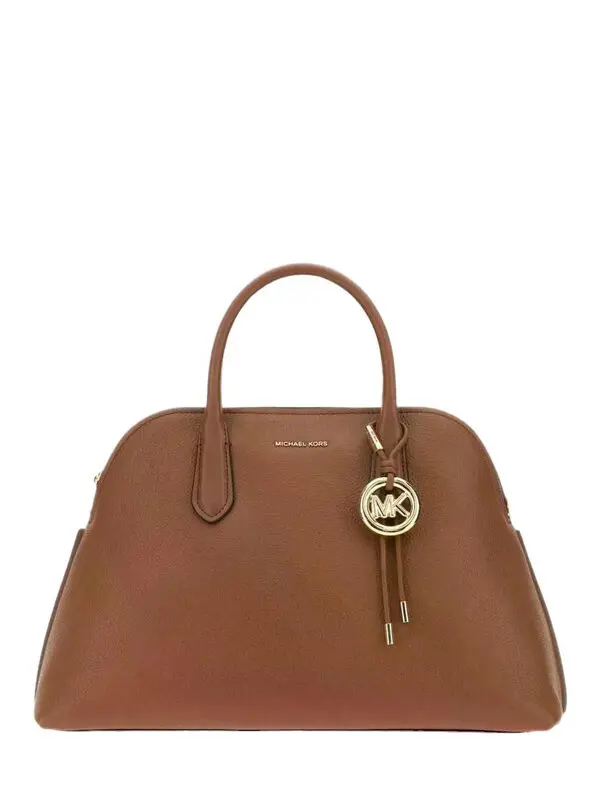 Michael Kors Leather Tote Bag - Brown