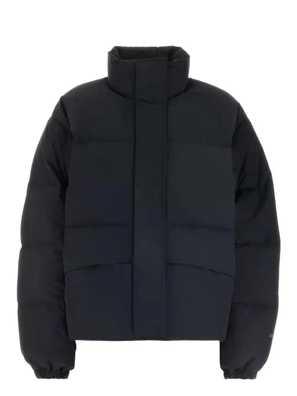JIL SANDER Quilted High Neck Jacket - Black