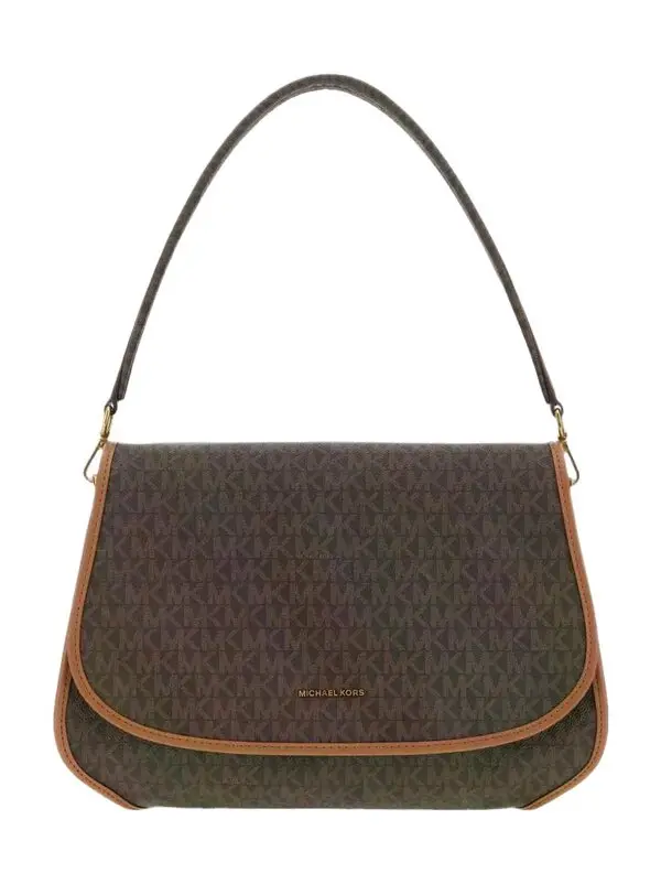 Michael Kors Medium Holmes Shoulder Bag - Brown