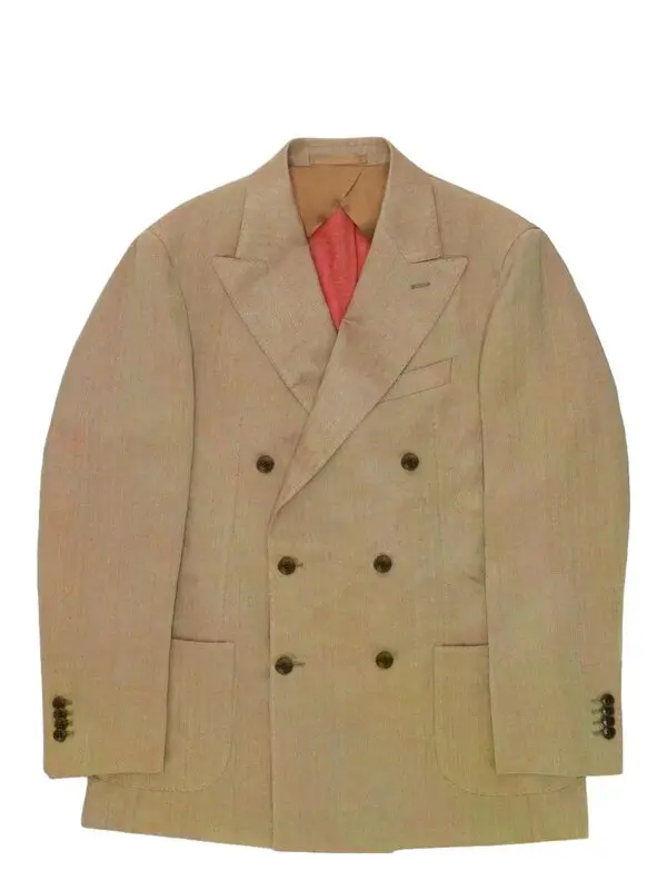 FORTELA Solarodouble-breasted Suit - Neutrals