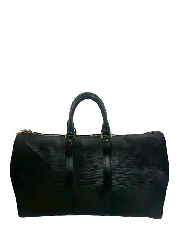 LOUIS VUITTON Epi Keepall 45 Travel Bag - Black