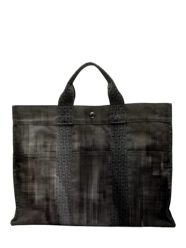 Hermès Herline Gm Tote Bag - Grey