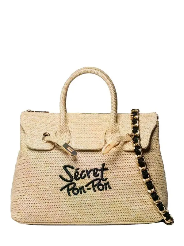 SECRET PON-PON Victoria Shoulder Bag - Neutrals