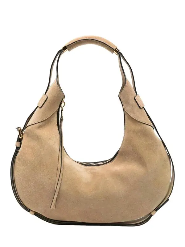 Moschino Crescent Shoulder Bag - Neutrals