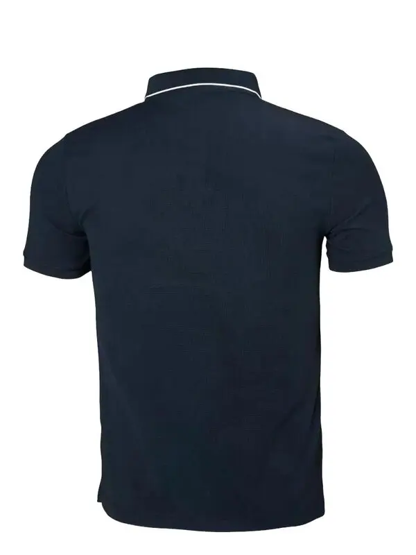 Helly Hansen Kos Logo-print Piqué Polo Shirt - Blue