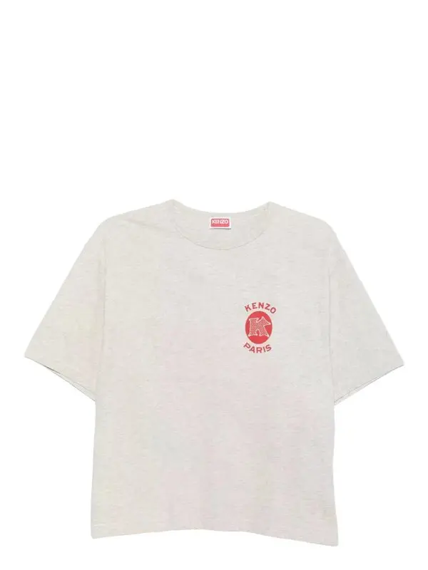 Kenzo Emblem Logo T-shirt - Grey