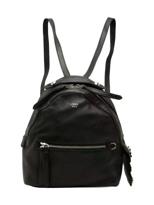 Fendi Calfskin The Way Backpack - Black