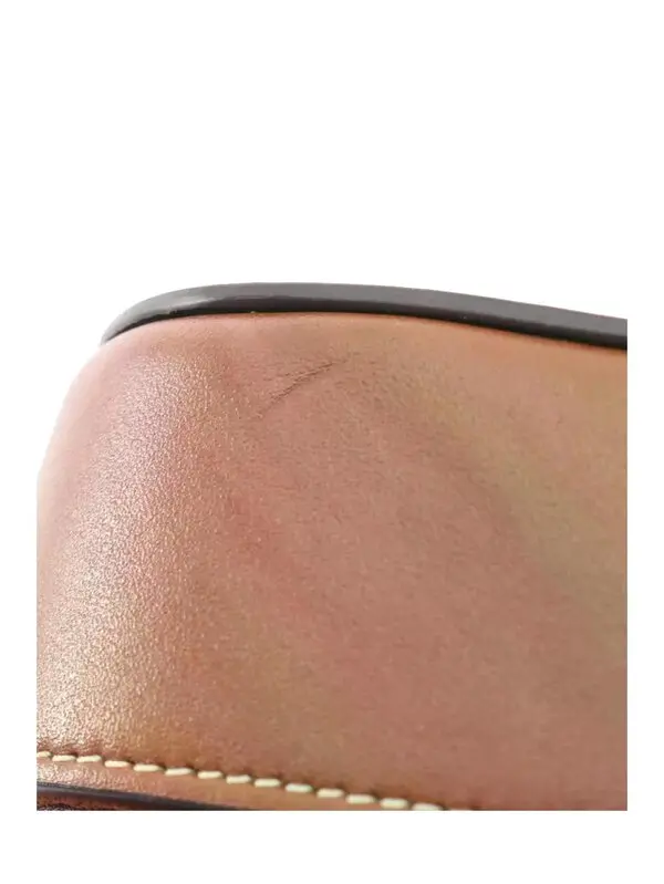 Celine Calfskin Cuir Triomphe Box Bag - Brown