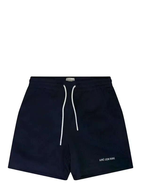 Aimé Leon Dore Logo-print Mesh Shorts - Blue